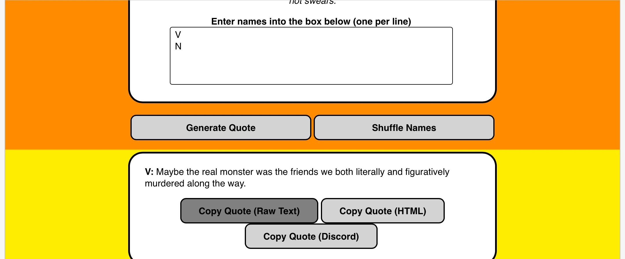 Incorrect quotes | Fandom