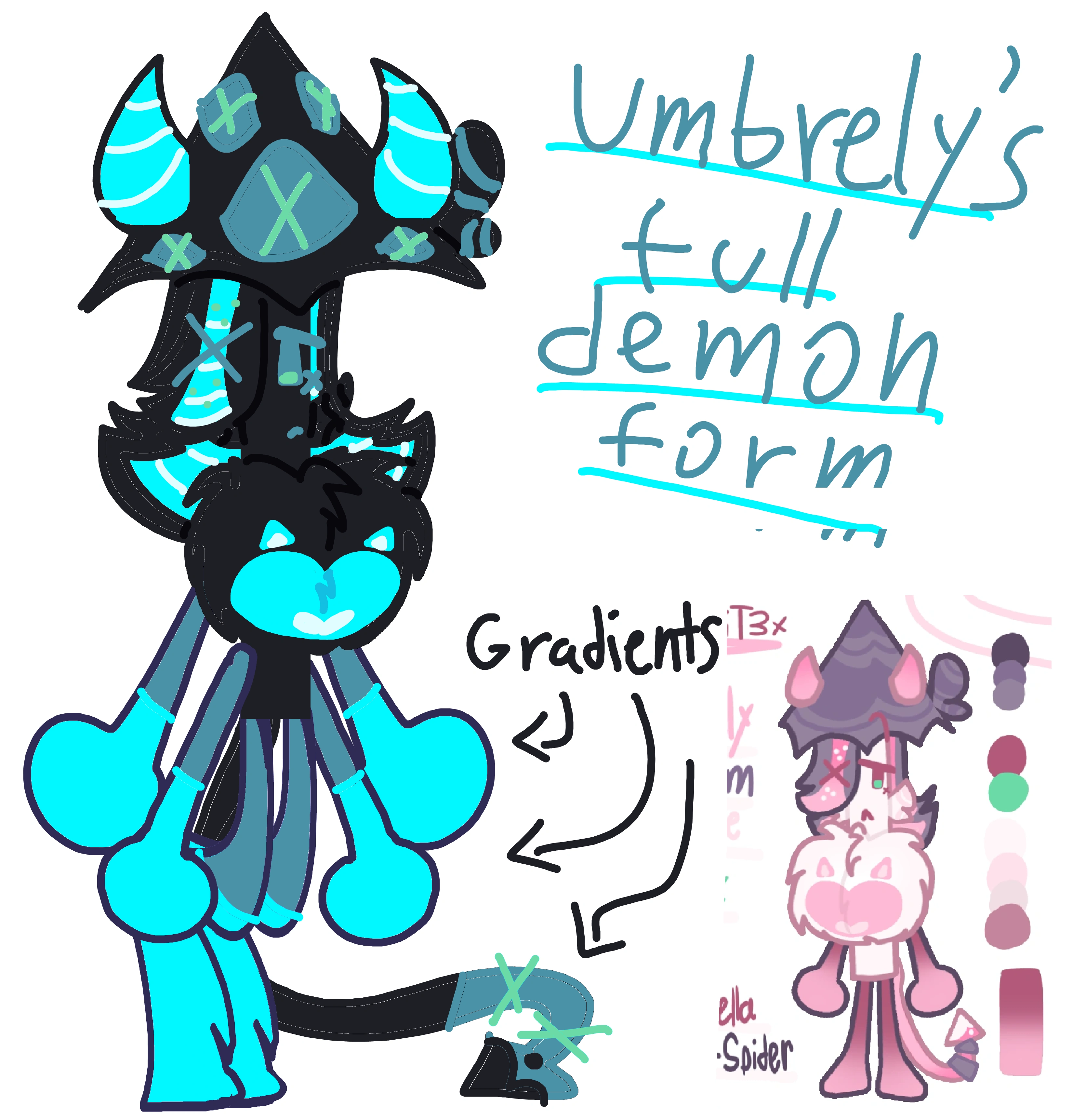 Umbrely's full demon form 🌸🎀 | Fandom