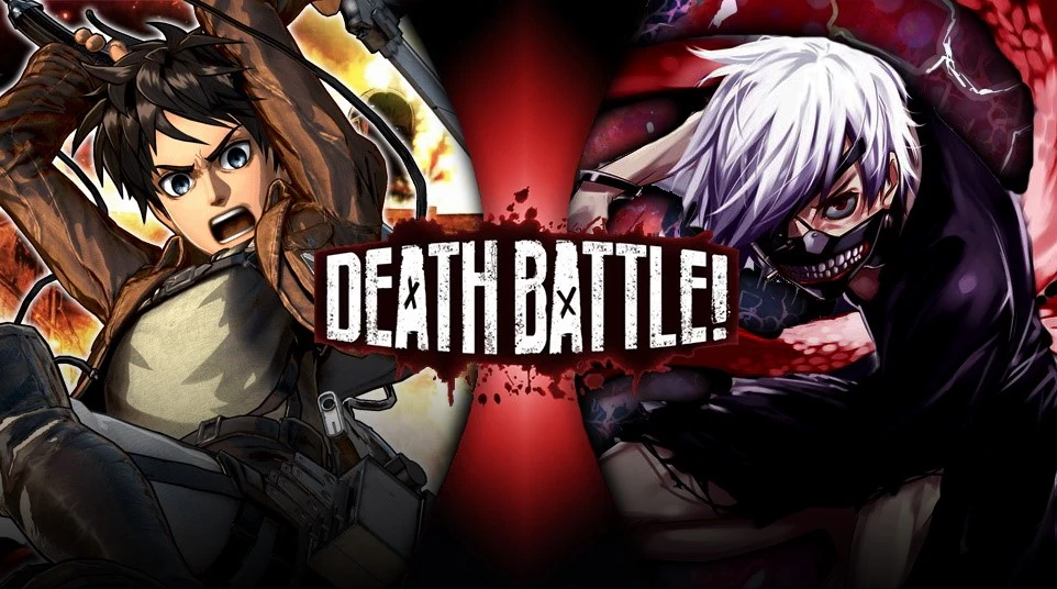 Eren Yeager VS Ken Kaneki (Attack on Titan VS Tokyo Ghoul) | Fandom