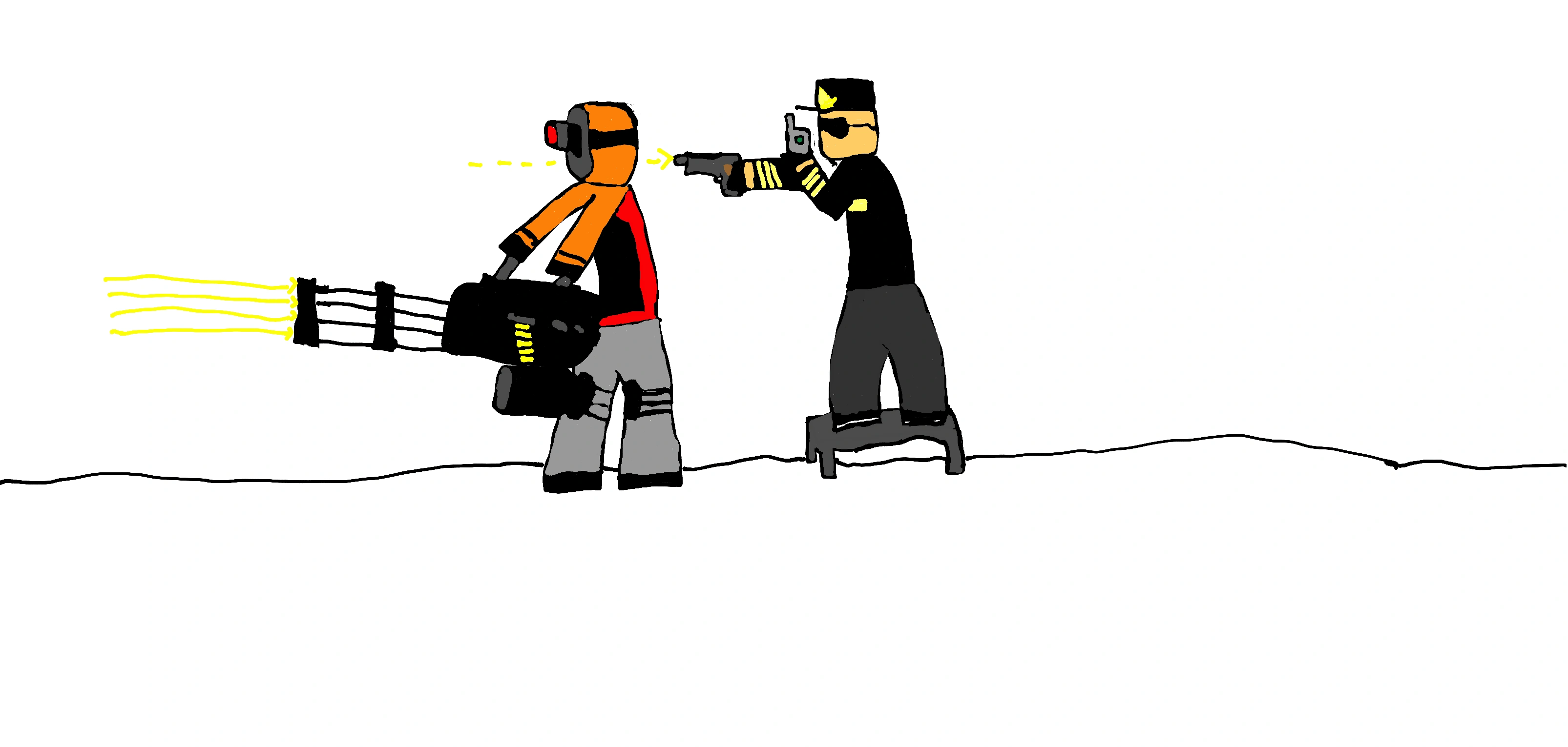 Minigunner and Commander | Fandom