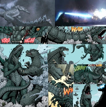 Im working on a Godzilla MU Wheel for different versions of Godzilla ...