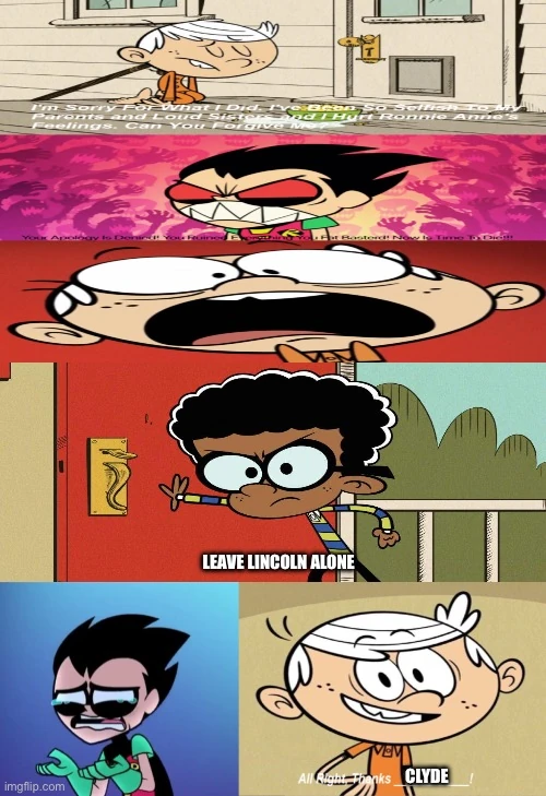 Clyde and Sid save Lincoln and Ronnie from TTG Stafire and Robin | Fandom