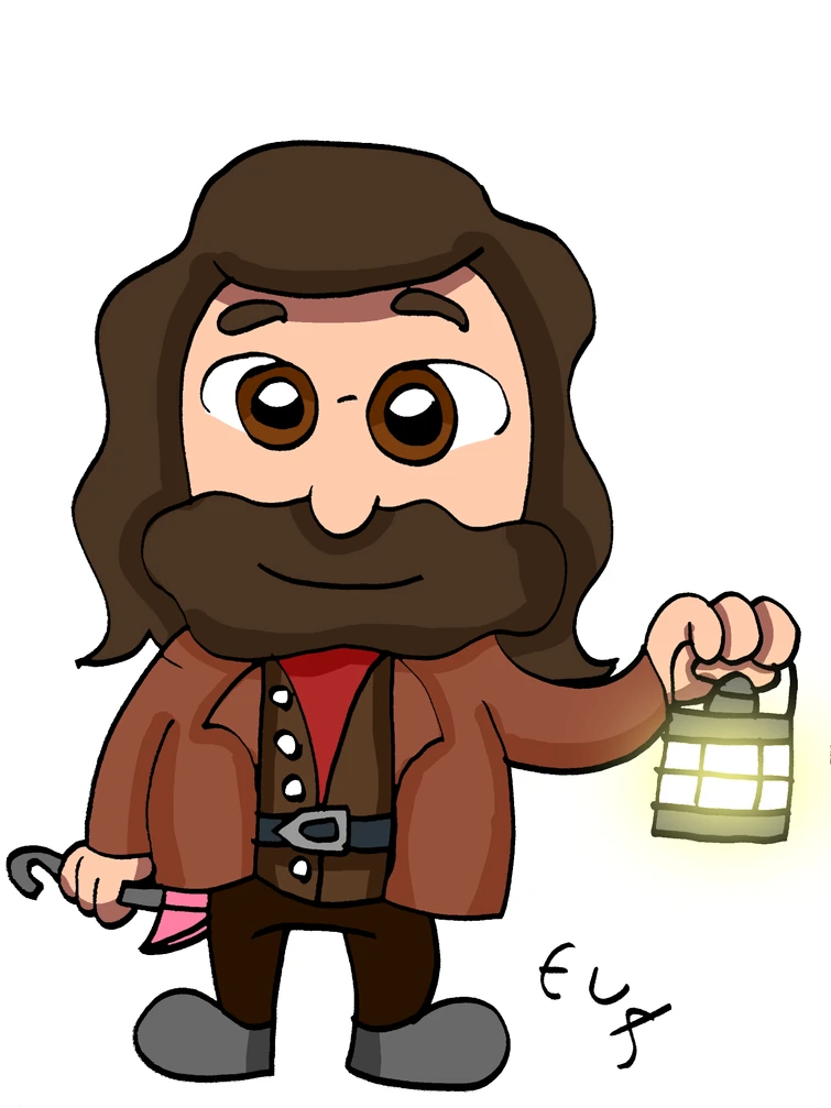 Drawing Hagrid 1 year later | Fandom