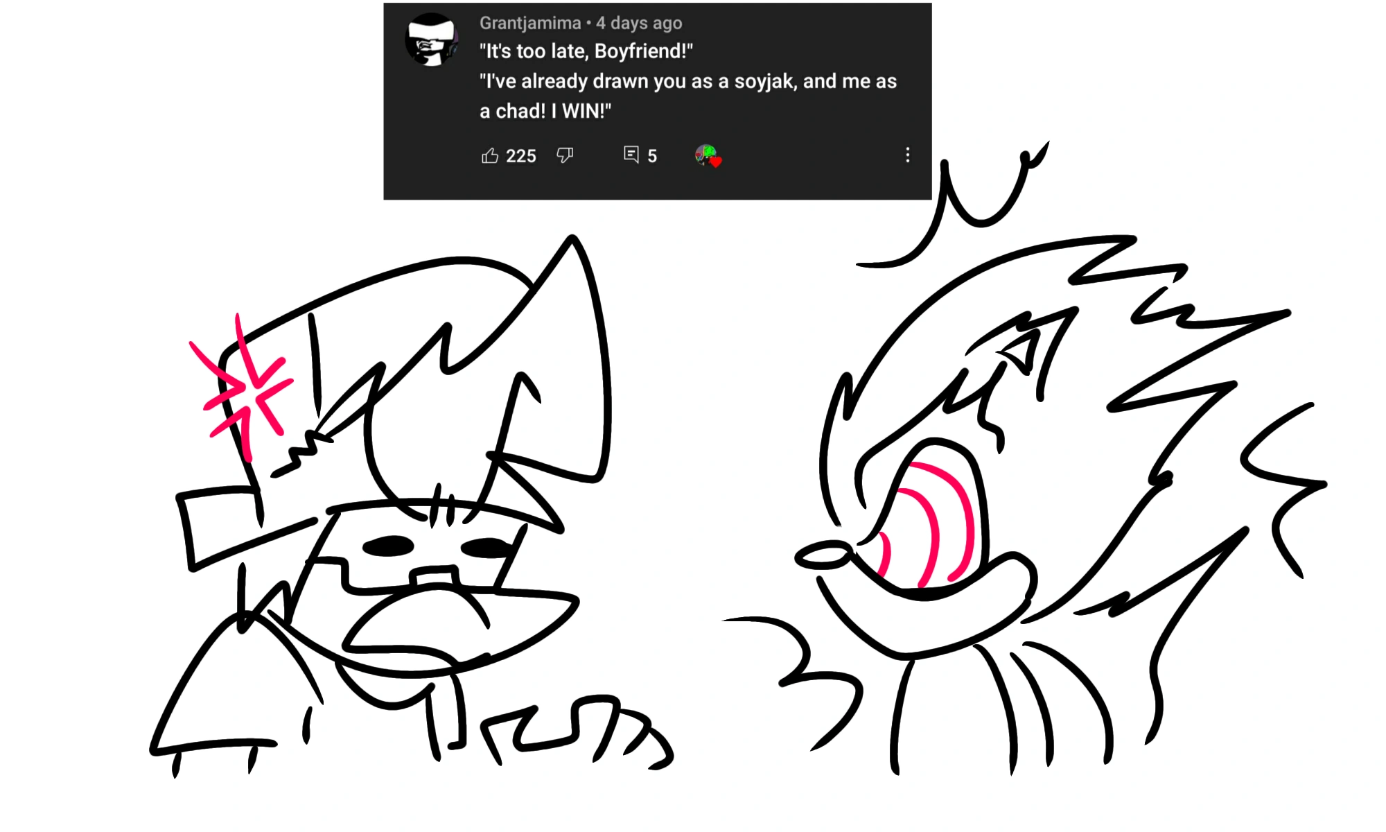 The comment. | Fandom