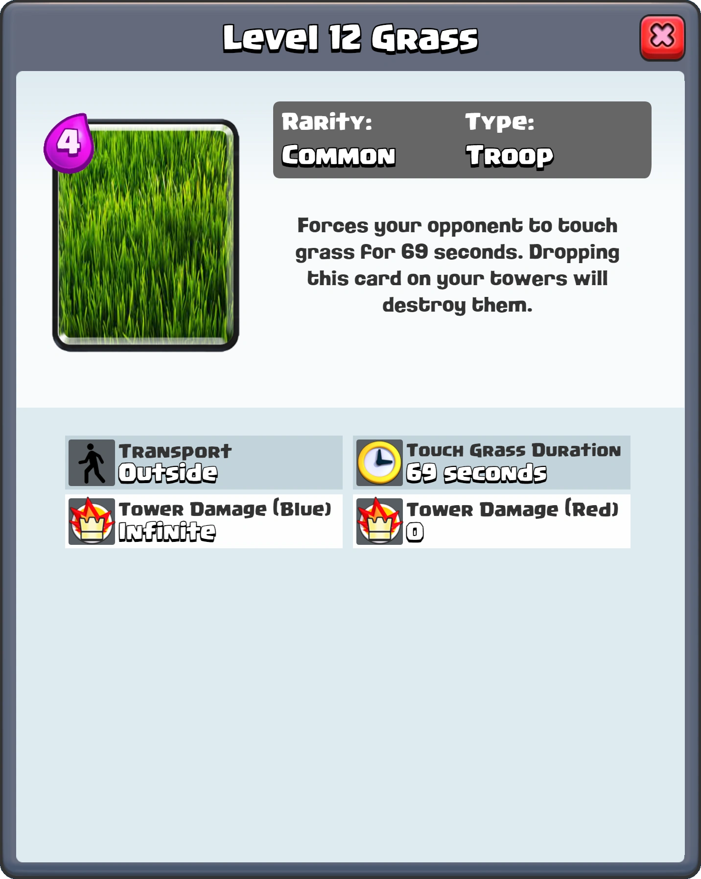 New card idea: Grass | Fandom