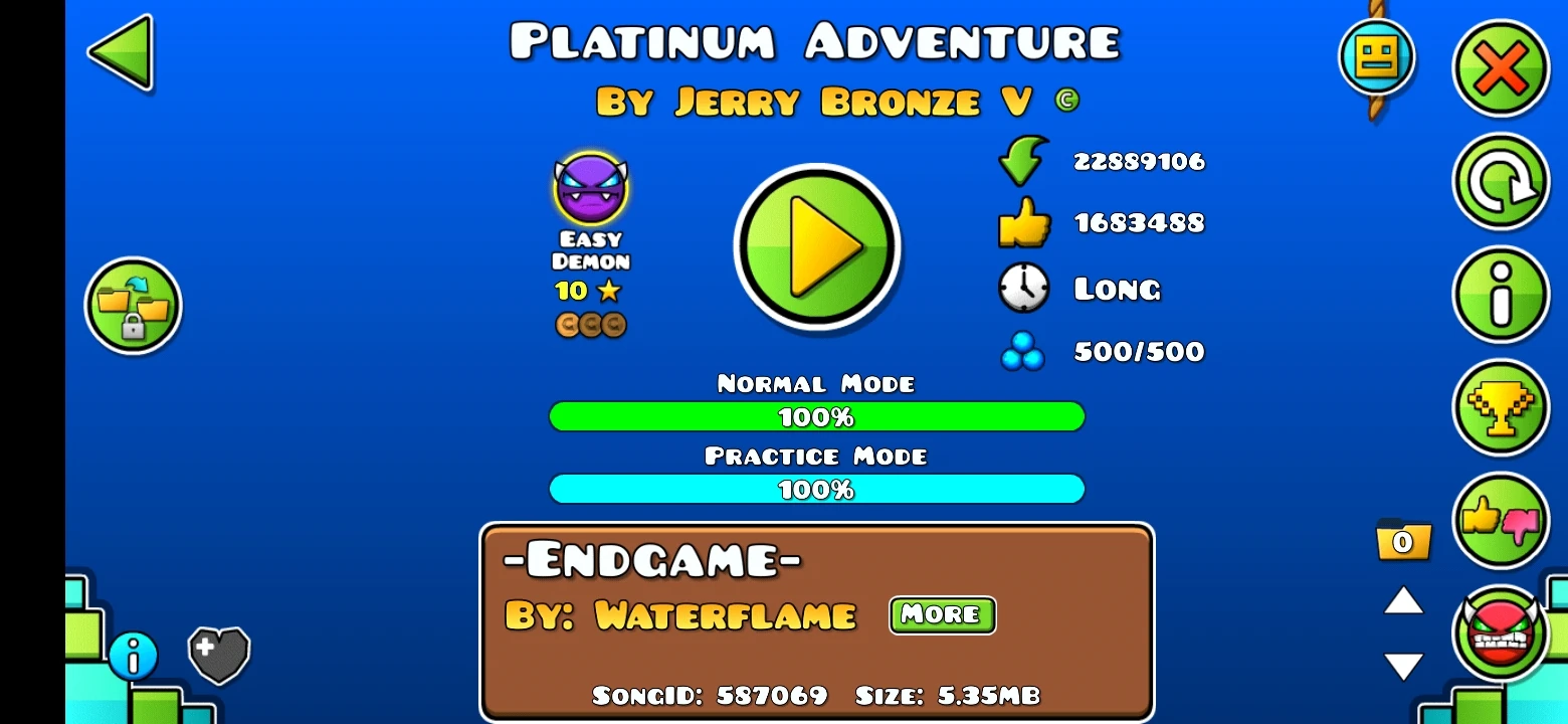 Platinum Adventure 100% | Fandom