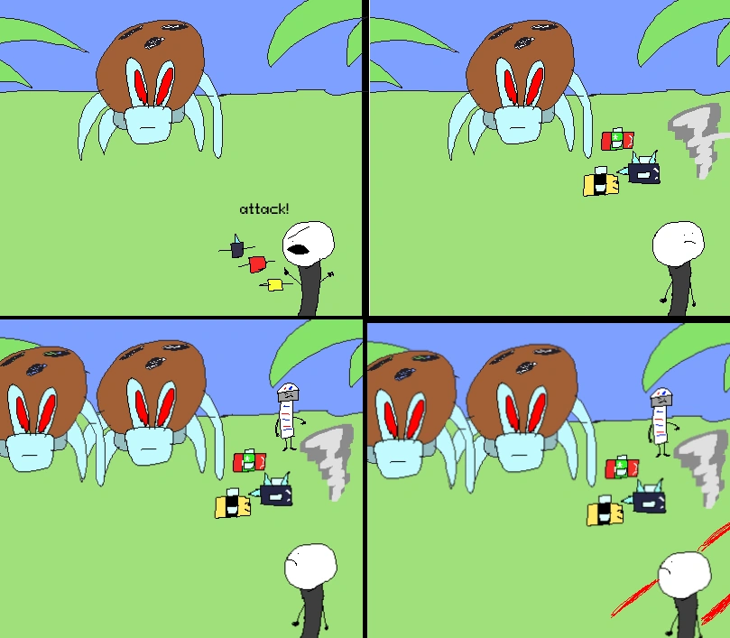 the average coconut crab fight | Fandom