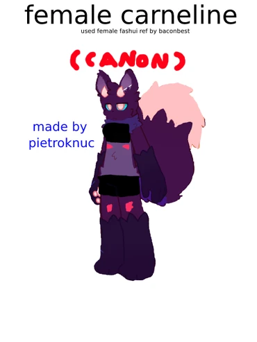 Is carneline male or female? | Fandom