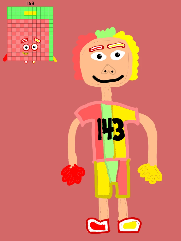 Humanized Numberblocks 128 and Humanized Numberblocks 143 | Fandom