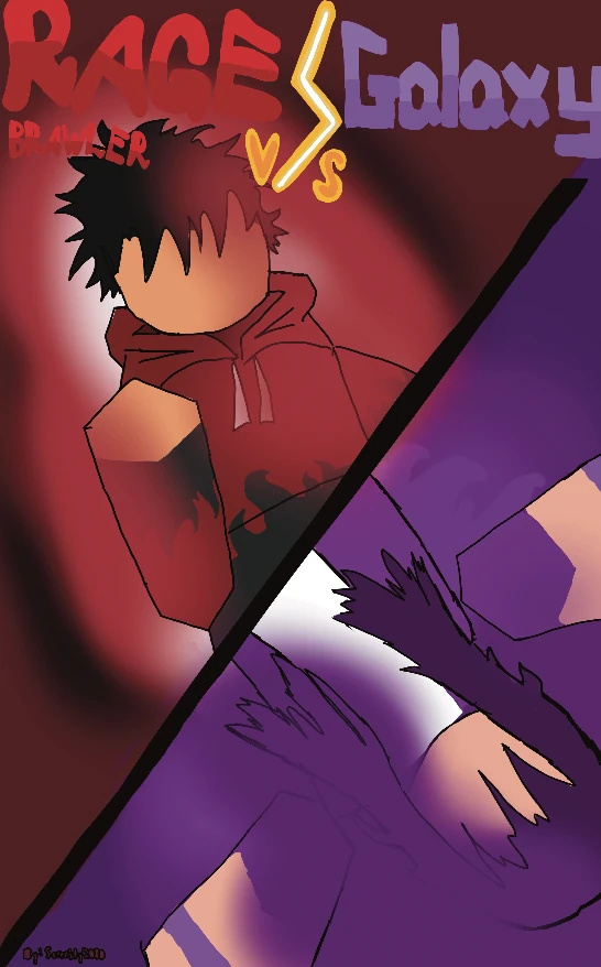 COMIC COVER OF RAGE BRAWLER VS GALAXY IS DONE!!! | Fandom