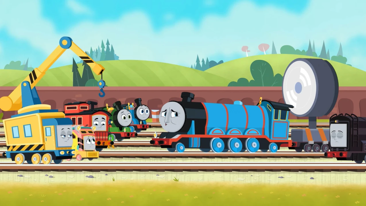 What happened to Gordon's tender during Shake, Rattle and Bruno? | Fandom