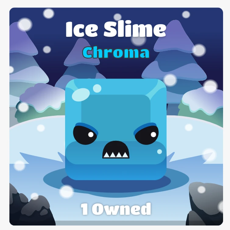 MY FIRST CHROMA !!!!!!!!!!!!!! its from the ice monster packs and is really cool | Fandom