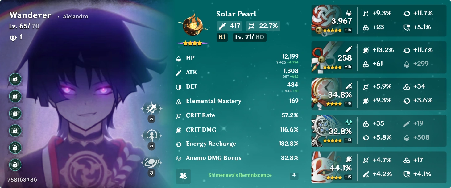 My day one Wanderer build | Fandom