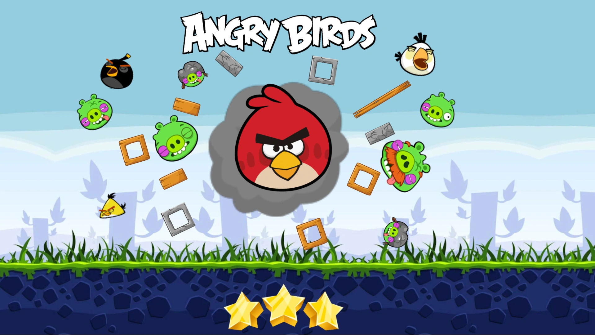 This should of been the classic angry birds loading screan instead | Fandom