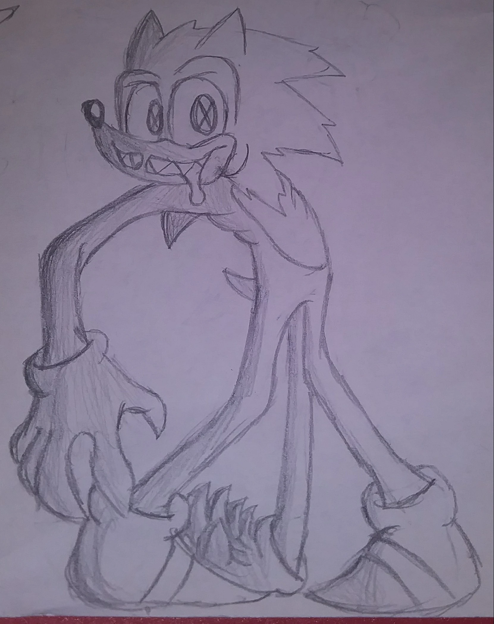 Something relating to "The Maw". What Sonic looked like before the full ...