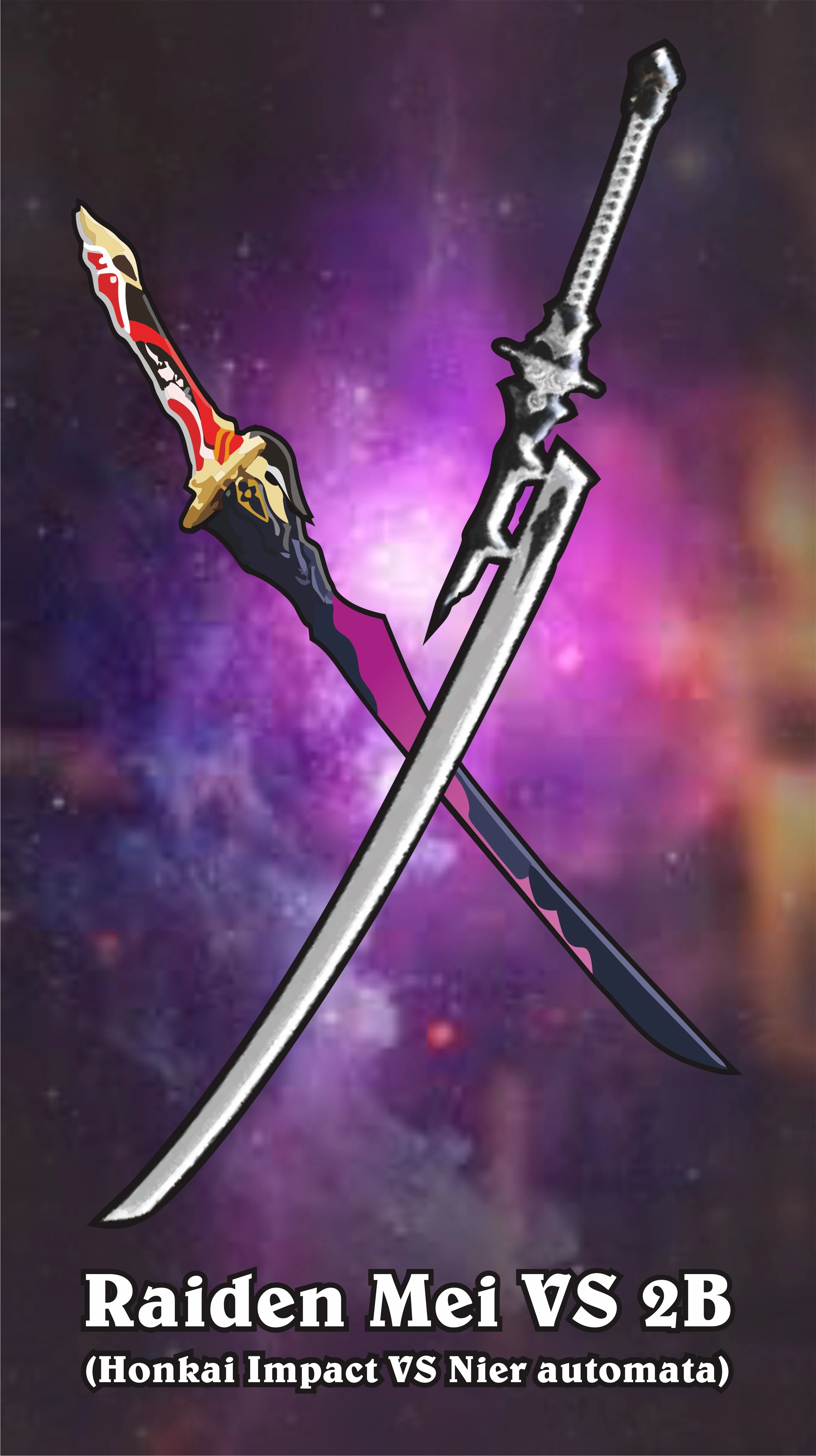 Raiden Mei vs 2B Theme | FAN ART | Fandom