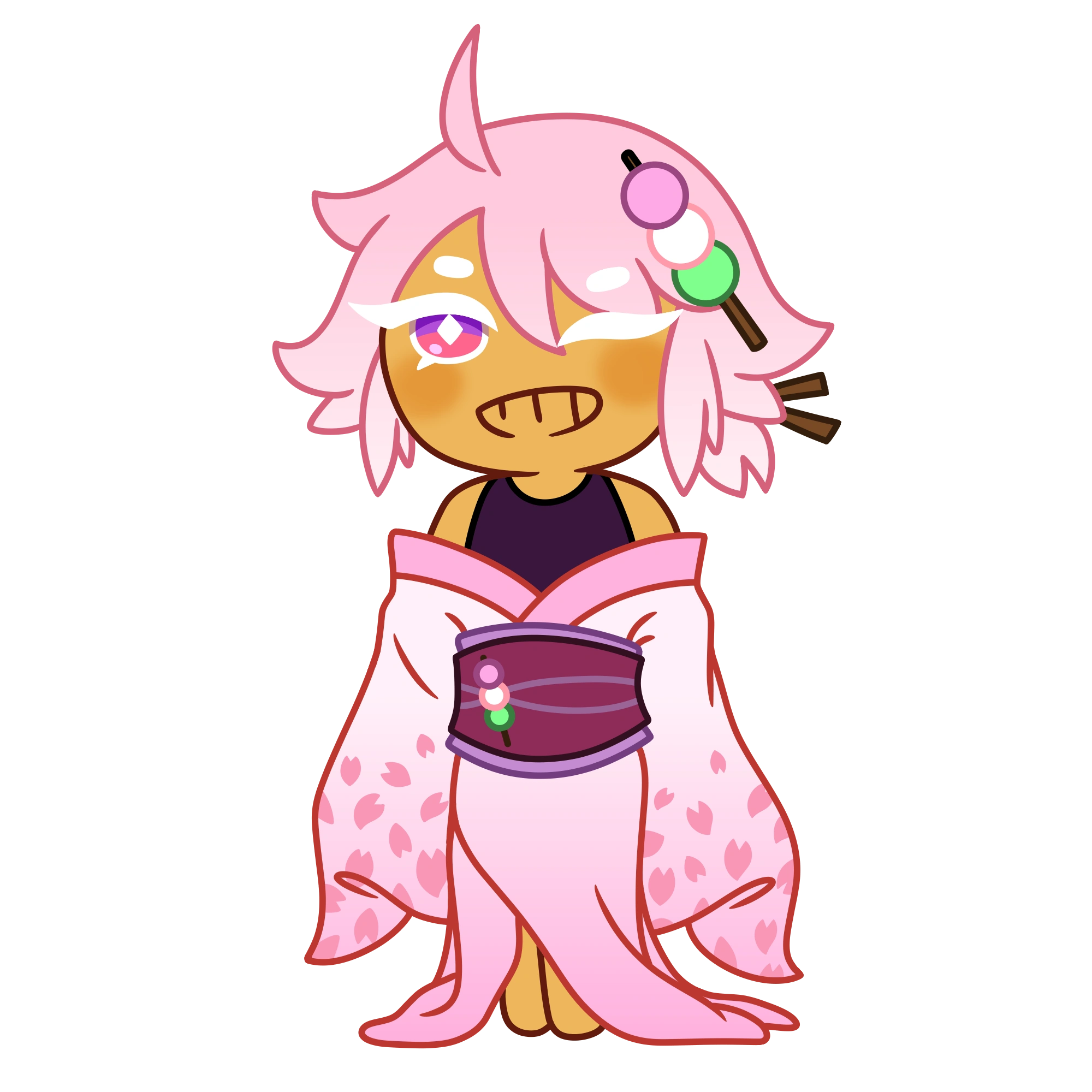 Sakura Dango done! | Fandom