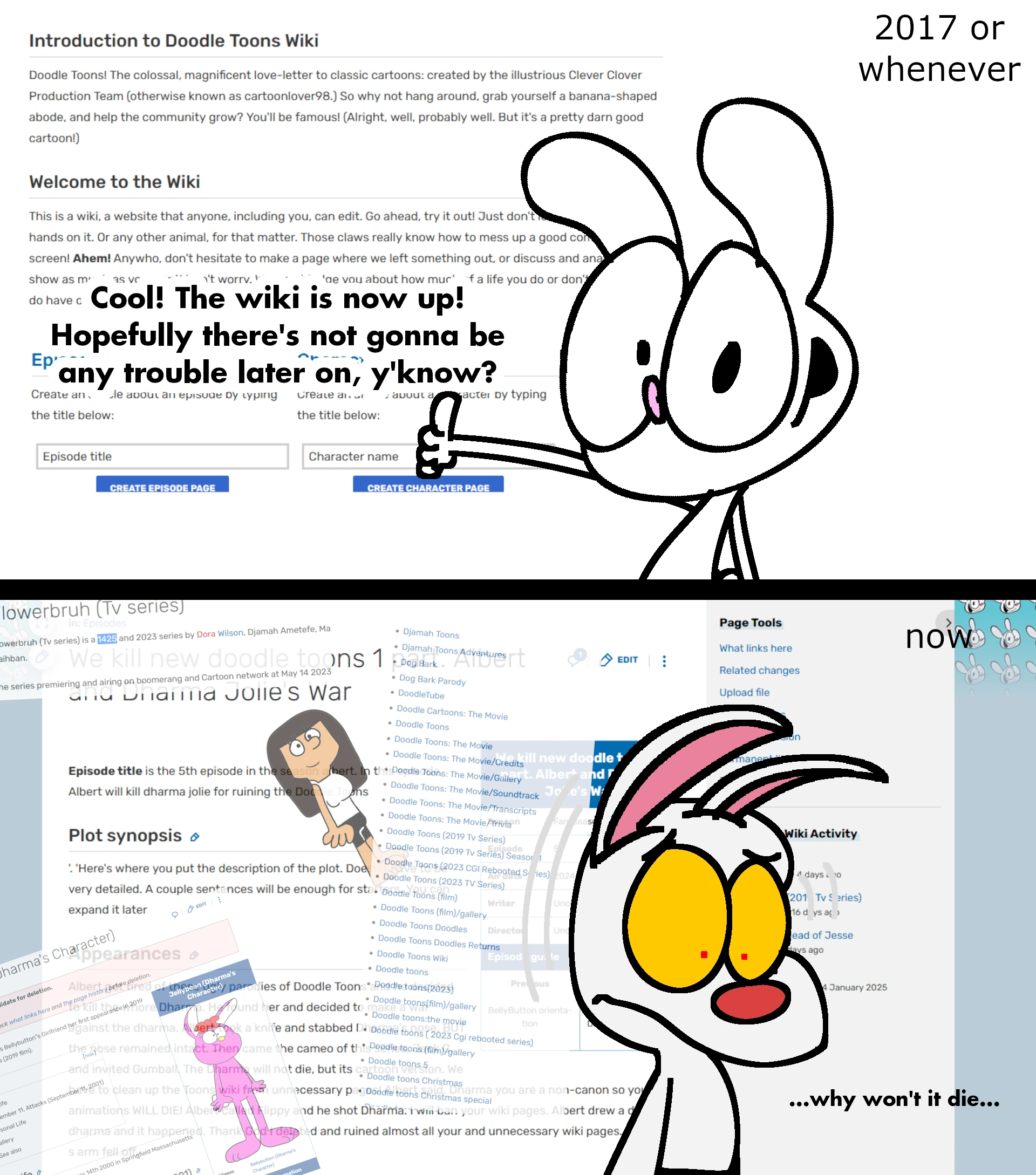 the current state of this wiki | Fandom