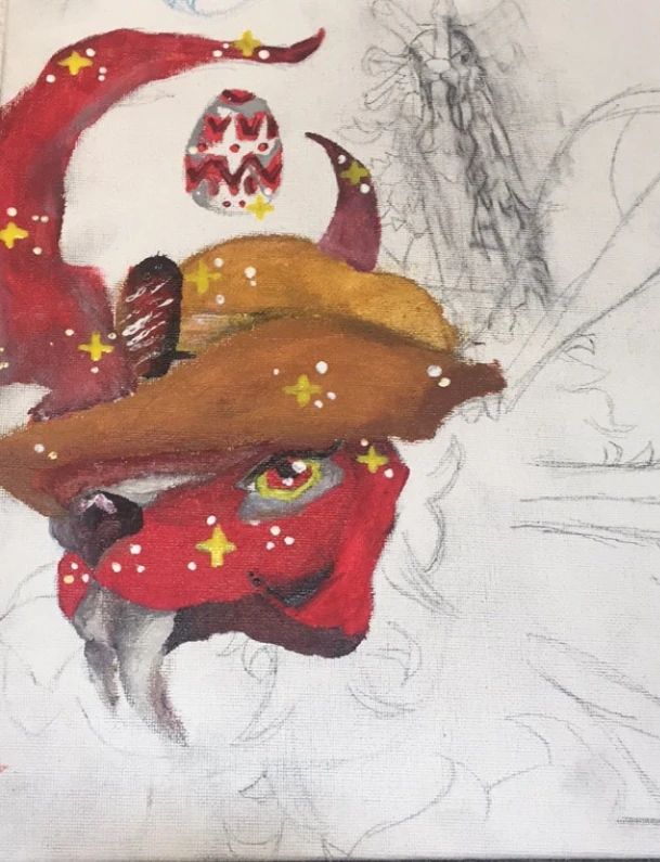Bun bun painting progress: | Fandom