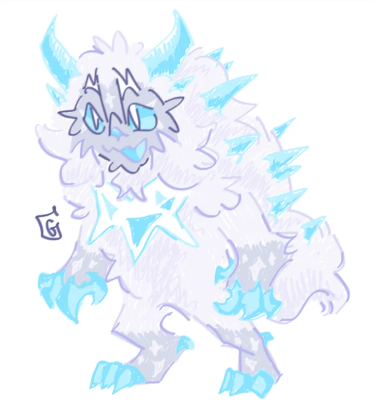 Icicle Yeti, but i made them awesome (in both forms) | Fandom