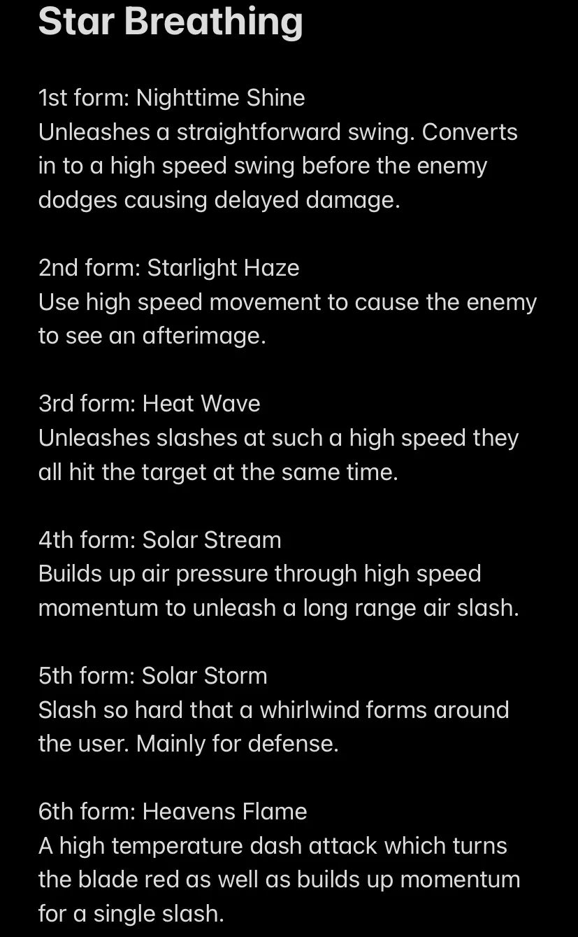 New and improved Star Breathing. | Fandom