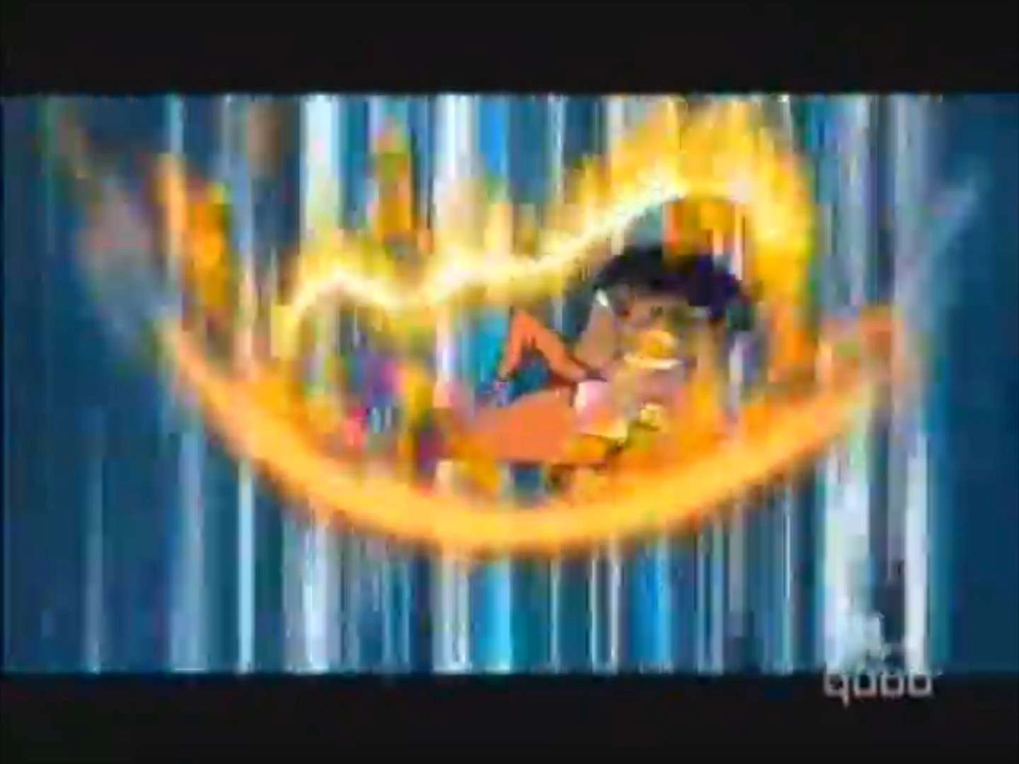 Here's a screenshot of the sidekick episode from an airing on Qubo | Fandom