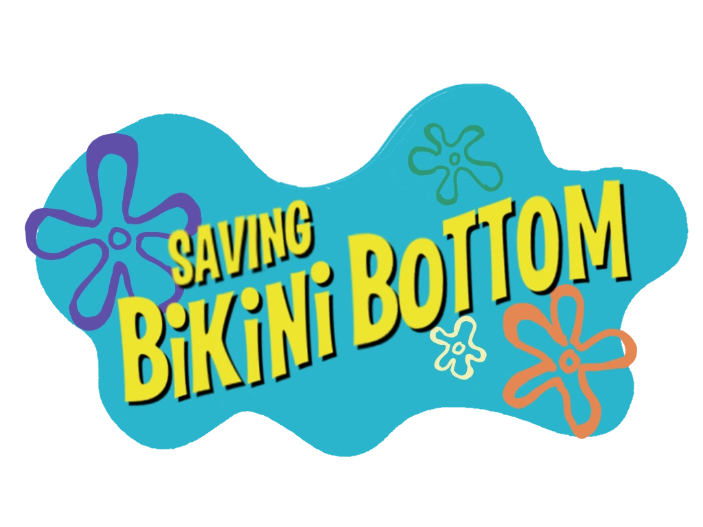 possible logo for saving bikini bottom | Fandom