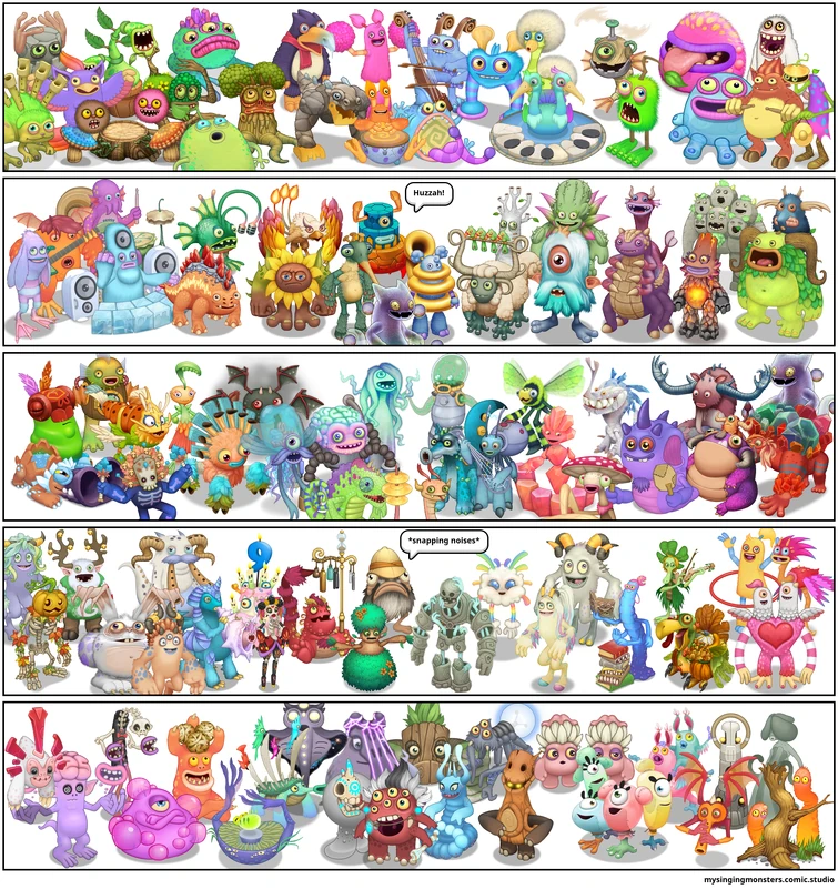 Every single monster from 2012-2022 (Rares/Epics Not Included) | Fandom