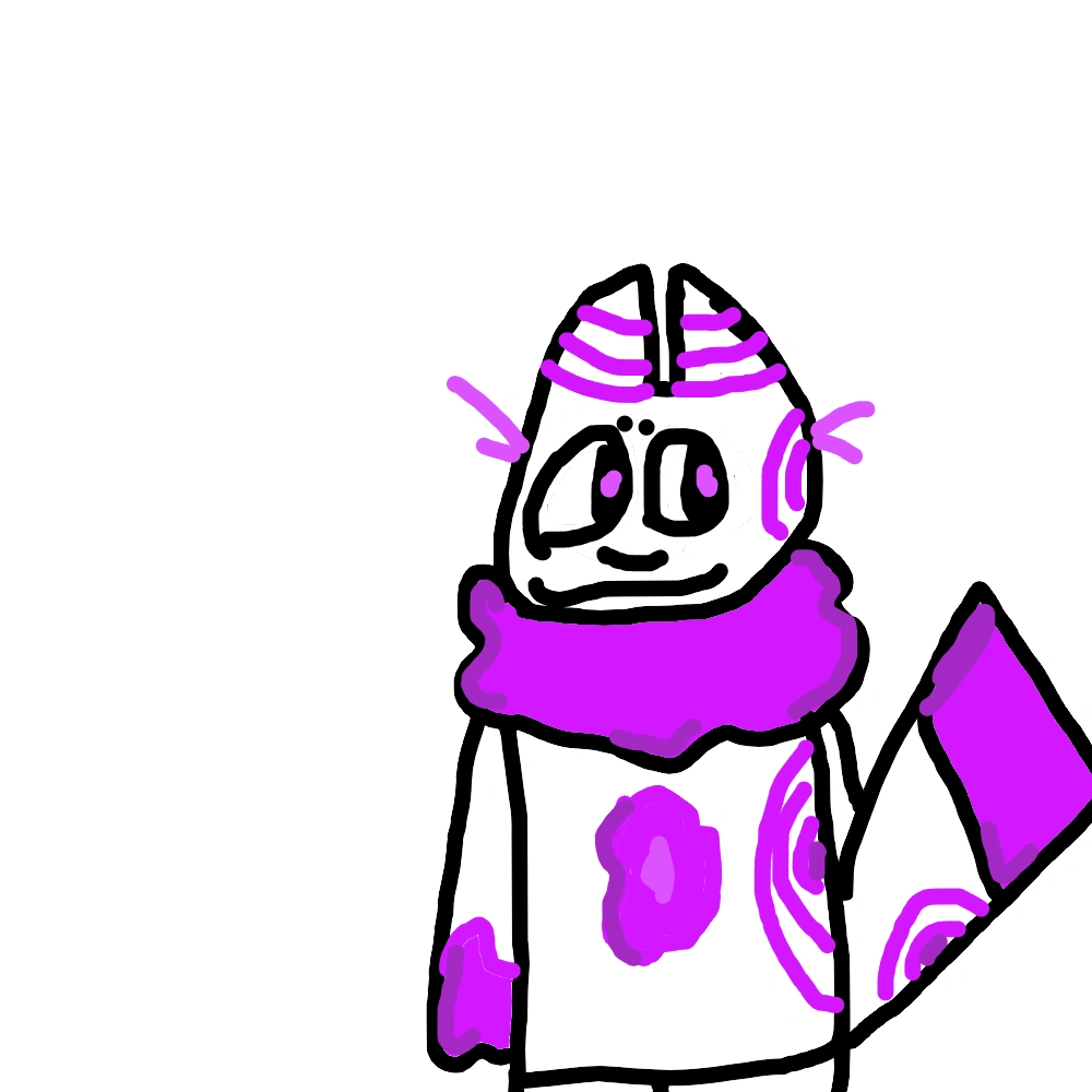 decided to draw possiblyhuman 😀 | Fandom