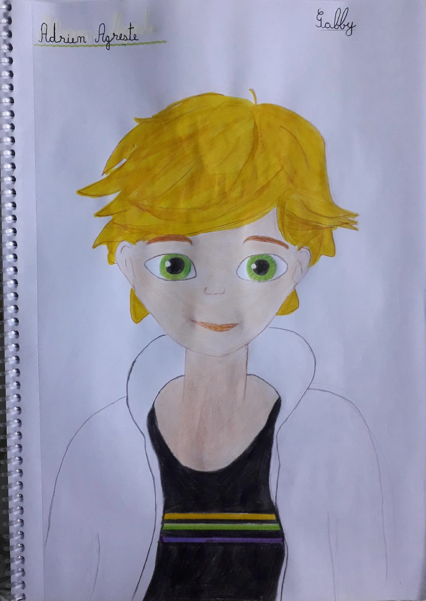 Adrien Drawing ? | Fandom