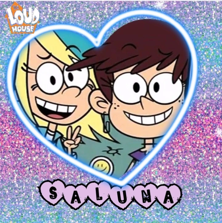 SaLuna Heart frame image 💜💙 | Fandom