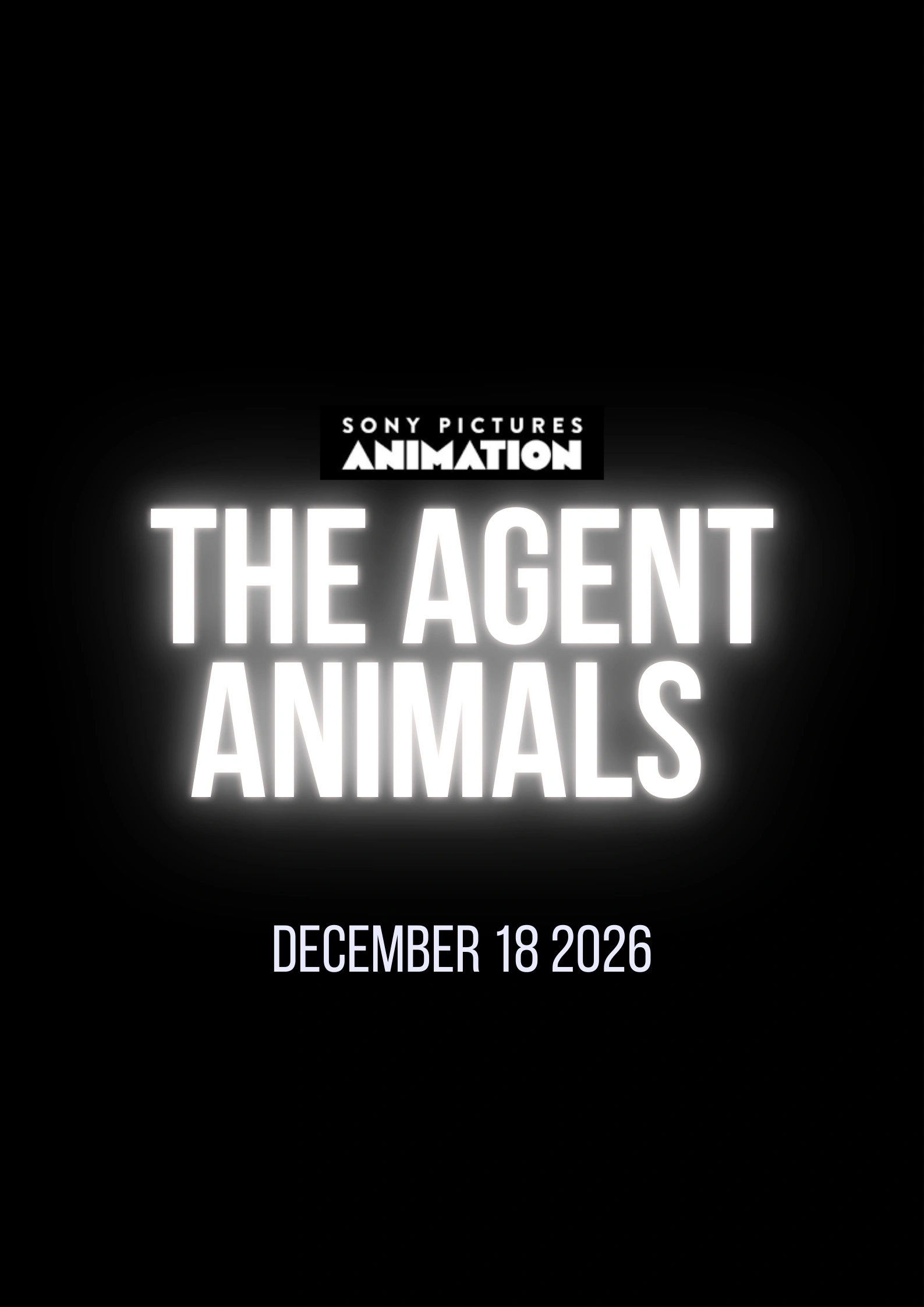The Agent Animals Movie 2026 Columbia Pictures Sony Pictures animation ...