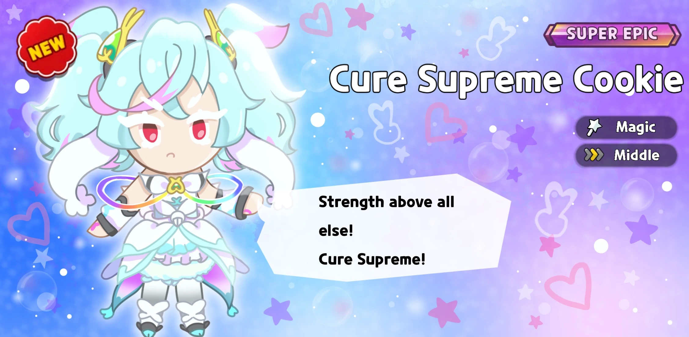 Cure Supreme in the Cookie Run Kingdom Artstyle 🤍 | Fandom