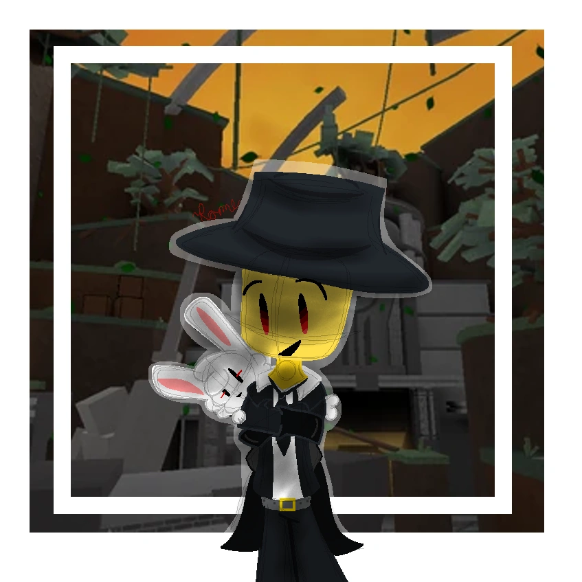 Mafioso and Bunny Digital Art. (Bunny bun bun. Sketch included.) | Fandom