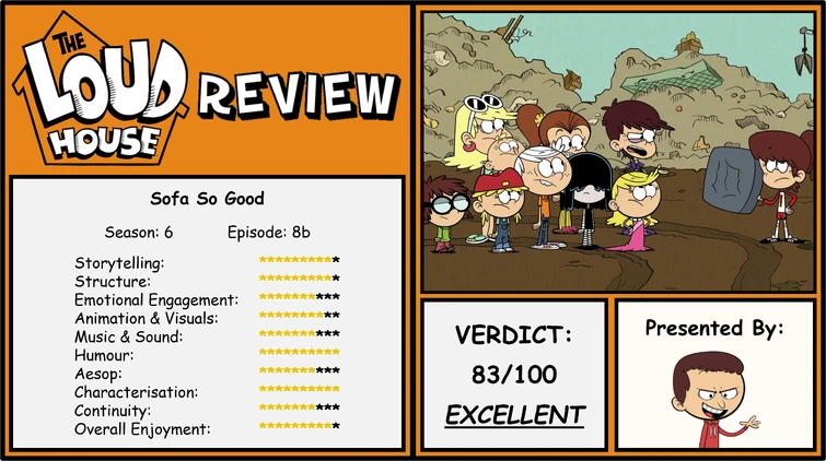 New Loud House Review Template - Sofa So Good | Fandom