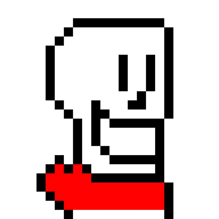 Papyrus pixel art | Fandom