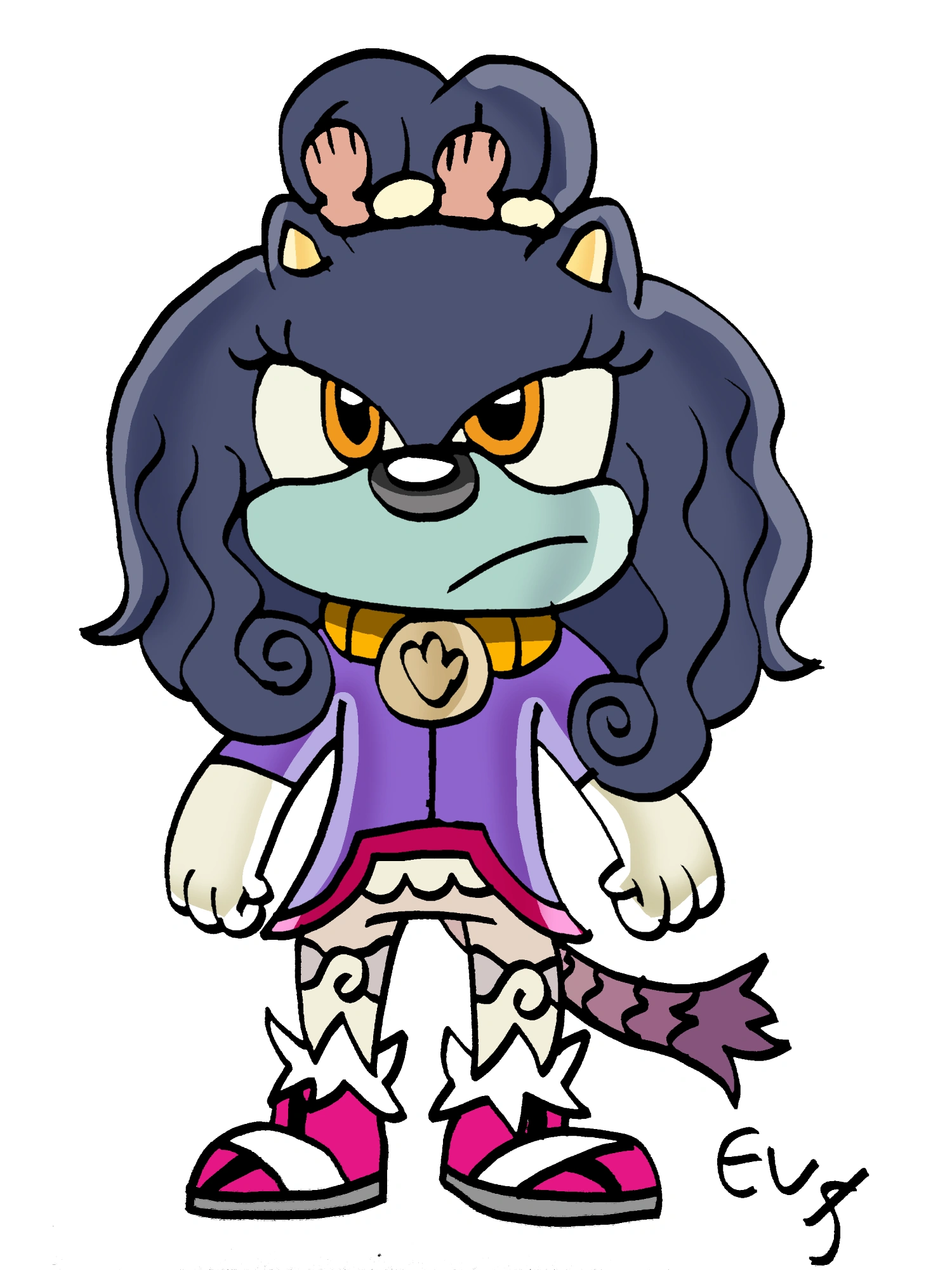 My fusion between Blaze and Lady Olivia | Fandom