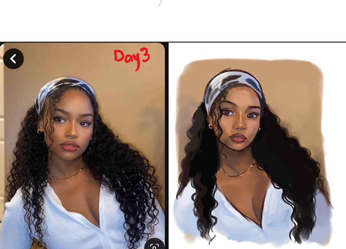 day3 of trying to draw realism cuz i wanna draw GOOD!!! ( now with my bff!) | Fandom
