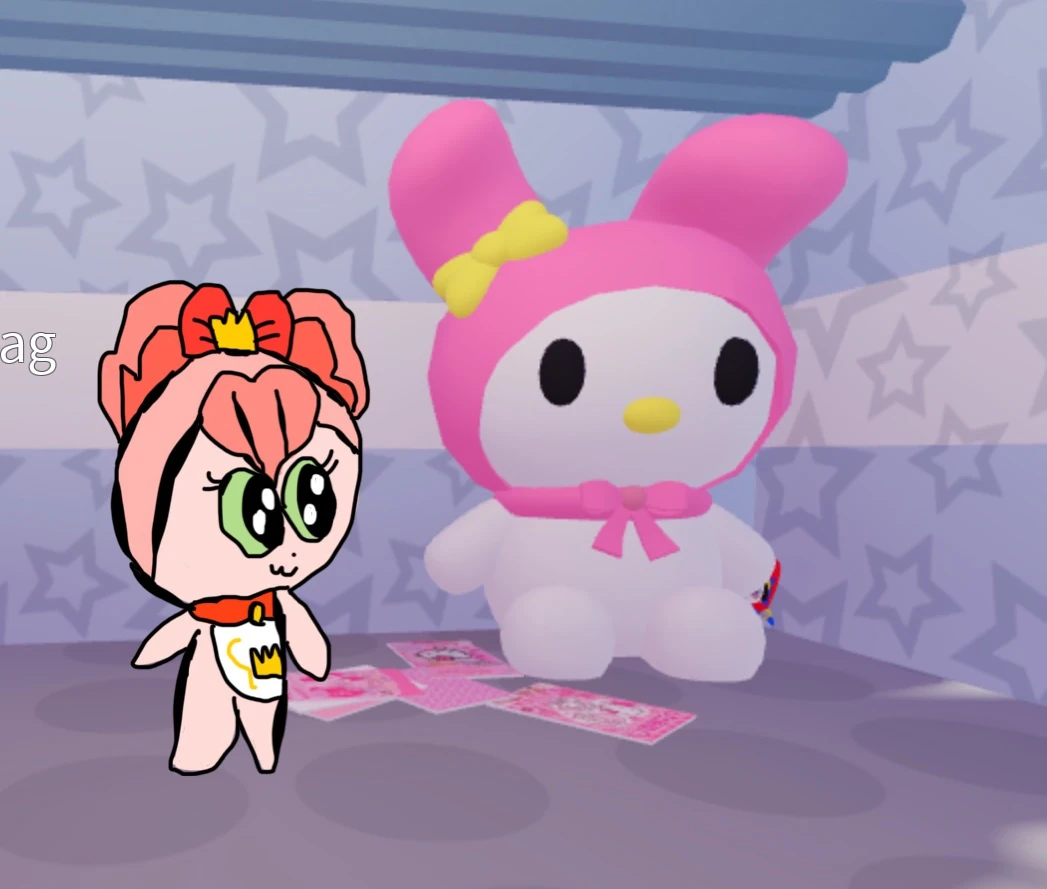 Happyping and the my melody plush | Fandom