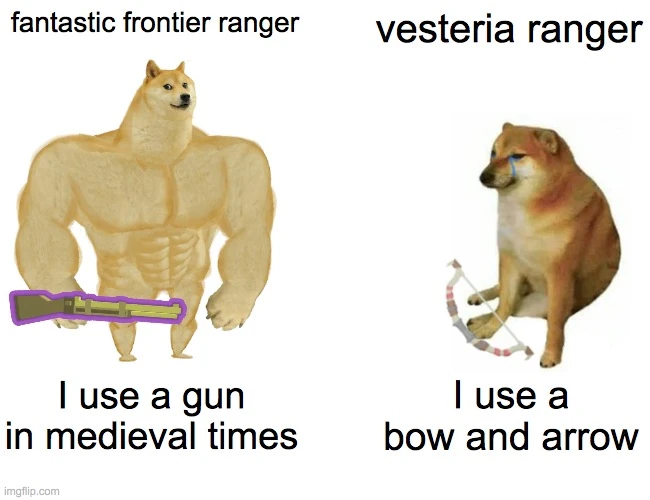 I don't why ranger in vesteria are so weak (I planned to be ranger in ...