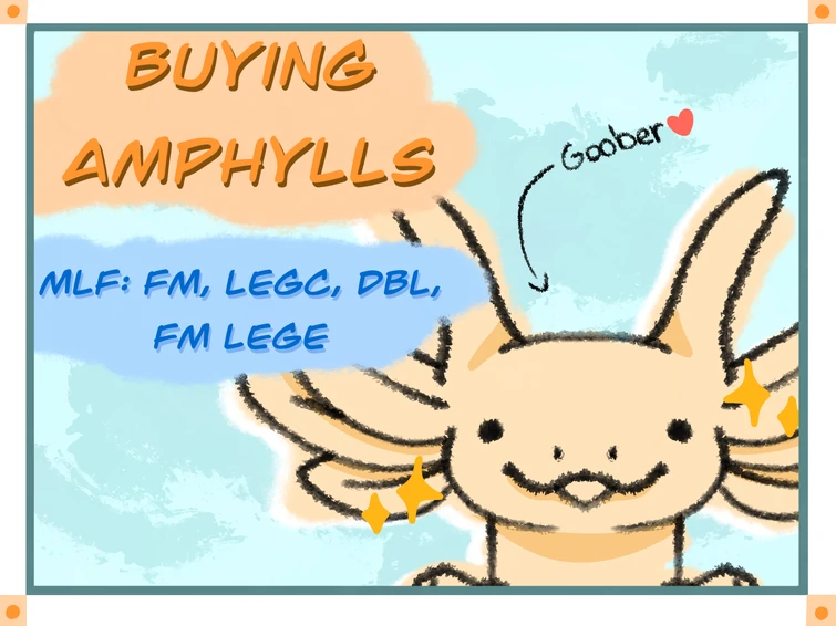 Buying Amphs! | Fandom