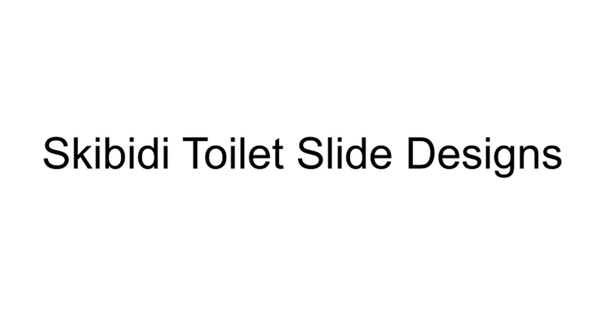 Random Skibidi Toilet Designs | Fandom