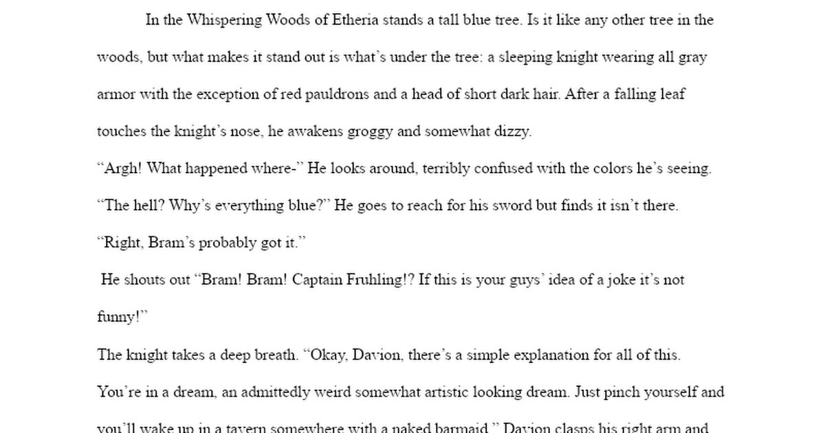 So, I'm a writing a fanfic | Fandom