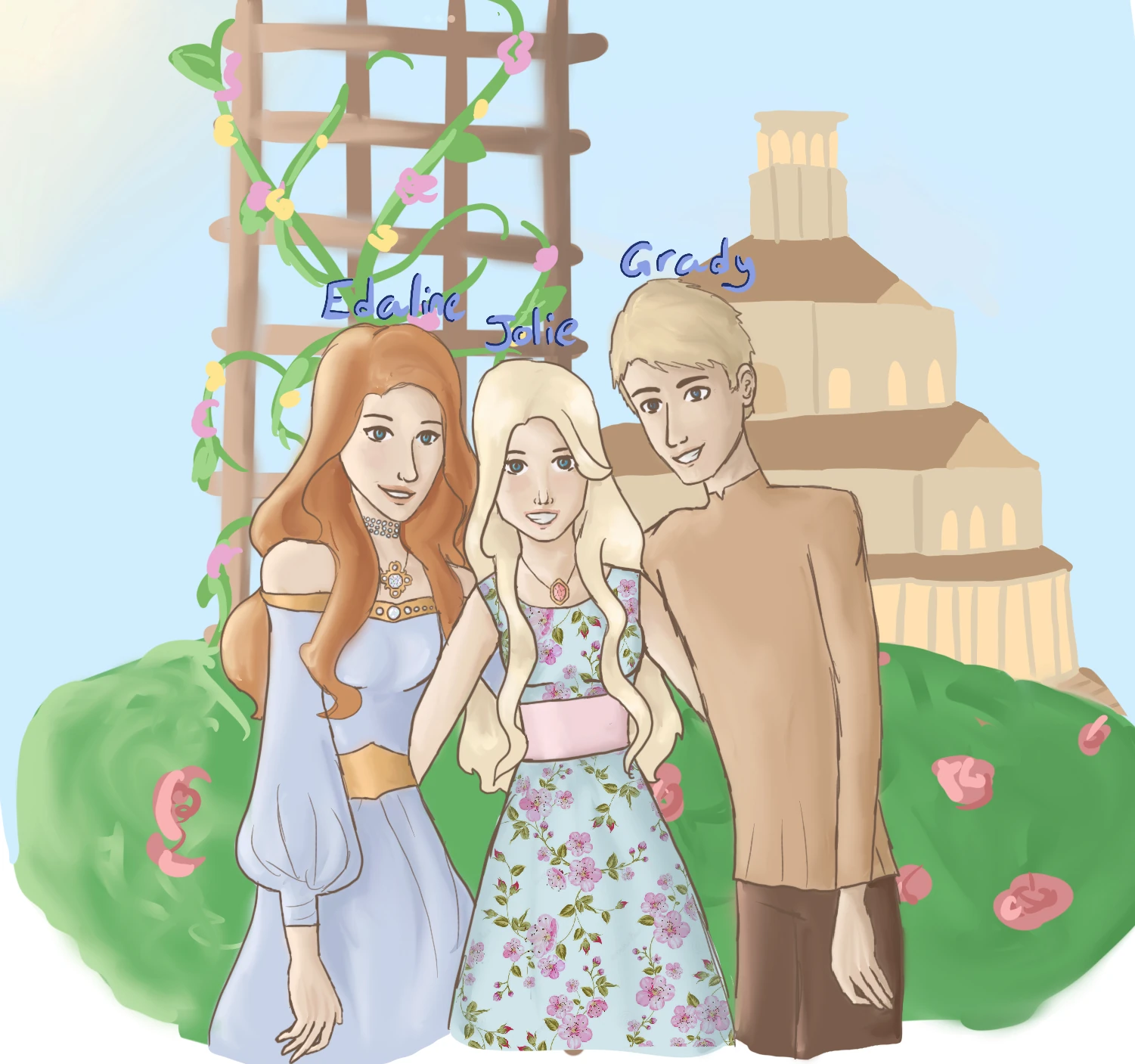 Grady, Edaline, and Jolie | Fandom