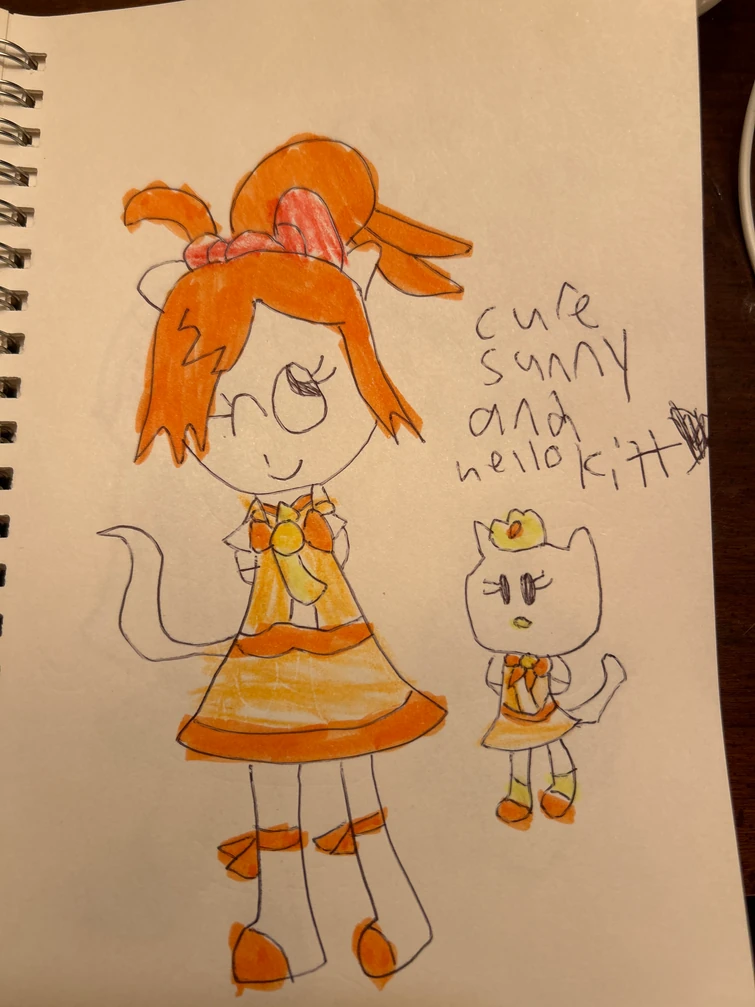 Cure sunny and hello kitty | Fandom