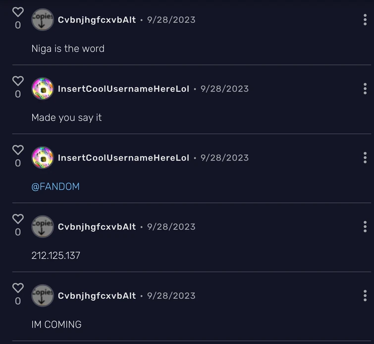 The average wiki conversation | Fandom