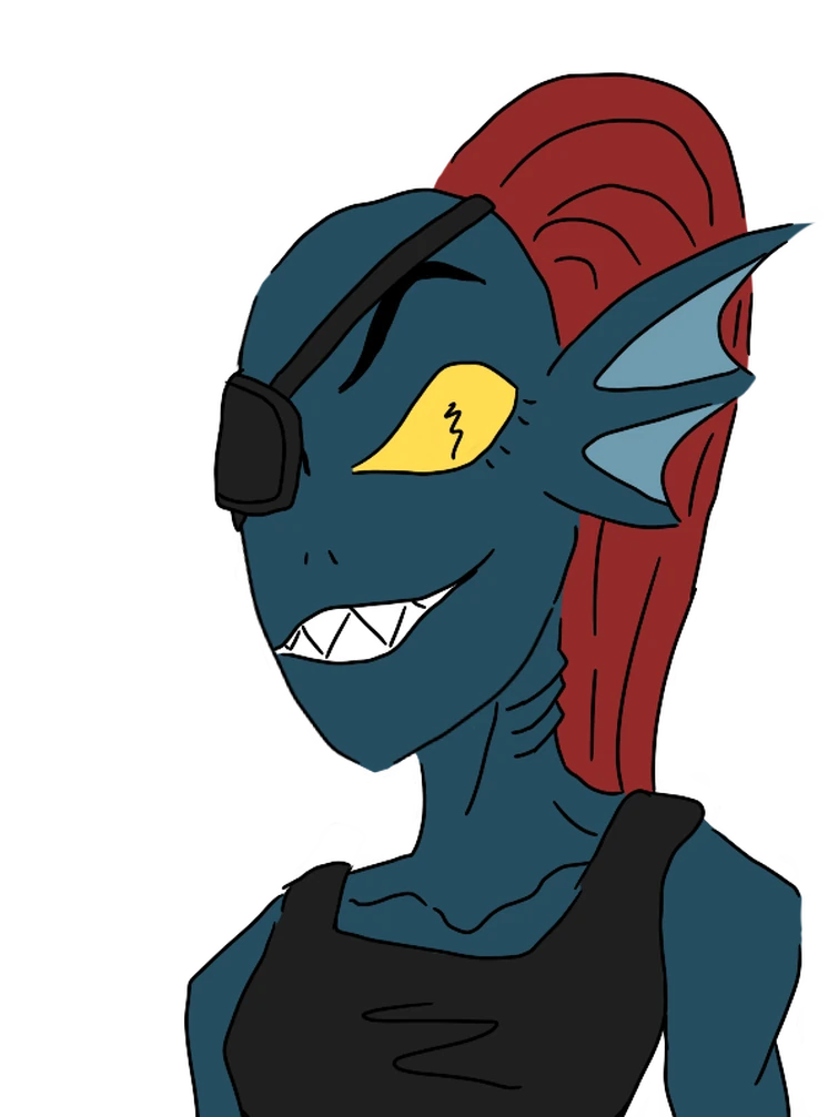 First time drawing Undyne! | Fandom