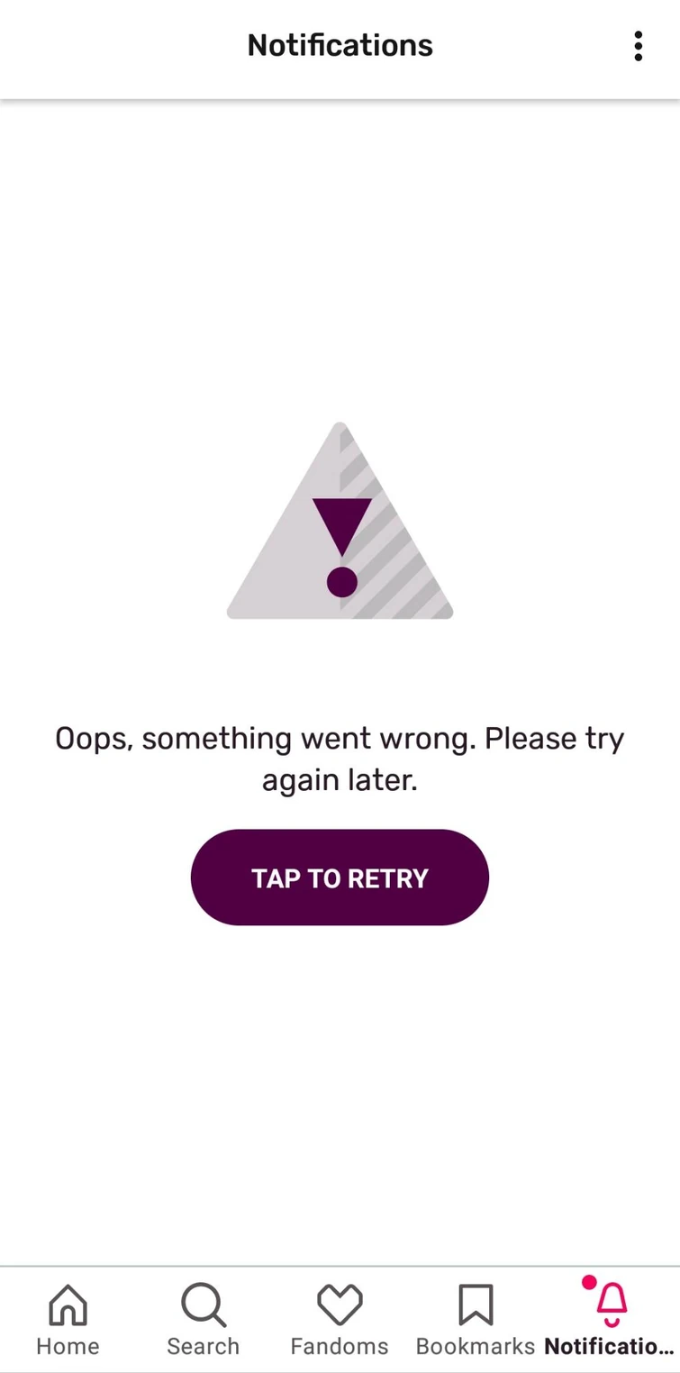 I have a notification problem | Fandom