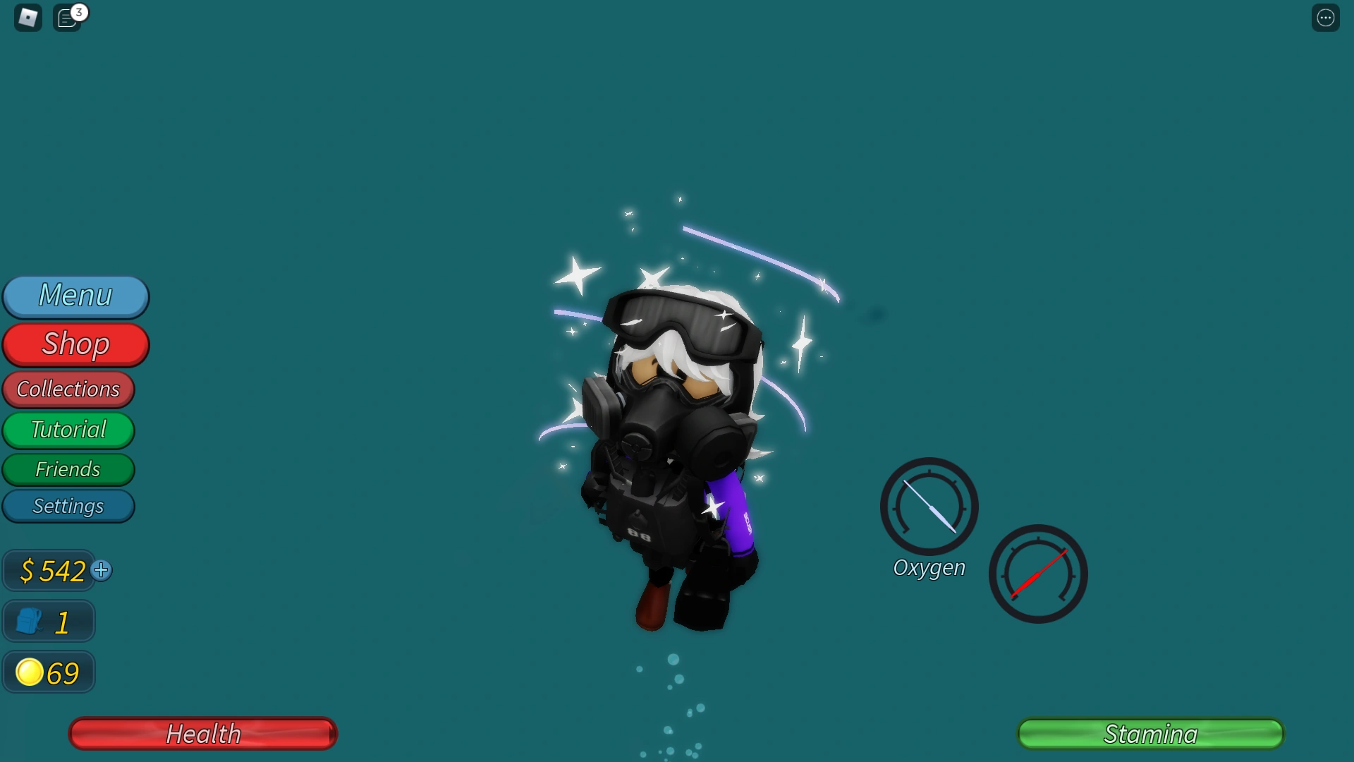 My Custom-made Scuba Suit (with equipment, wetsuit, gears, etc ...