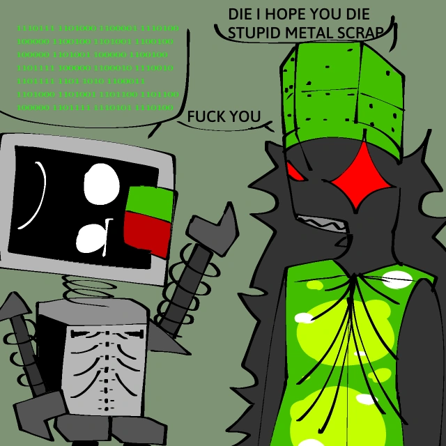 how i think badware and 1x1x1x1 would talk to each other [semi-offtopic ...